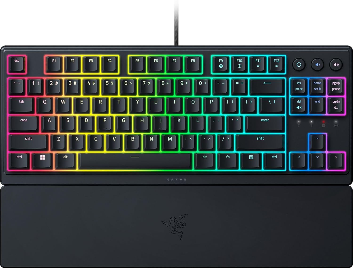 Razer Ornata V3 Tenkeyless Gaming Keyboard – RGB, Spill-Resistant ...