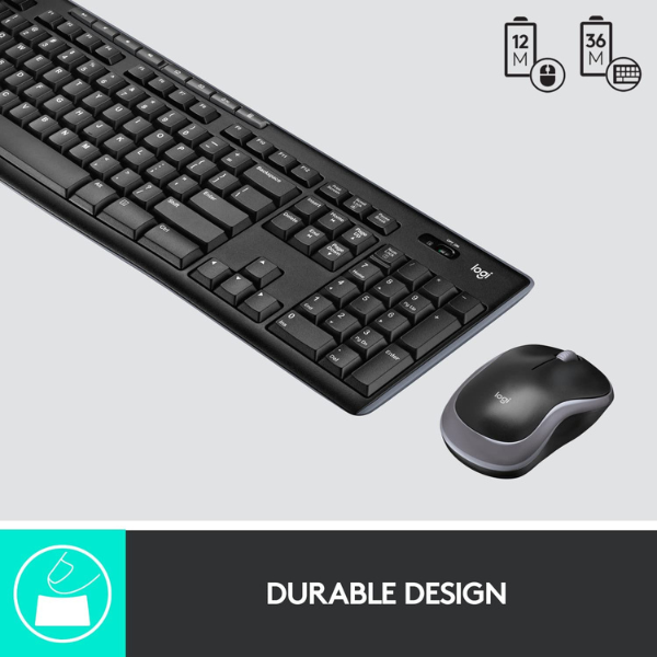 Logitech Mk270 Wireless Keyboard And Mouse Combo Long Battery Life Rebuy Box