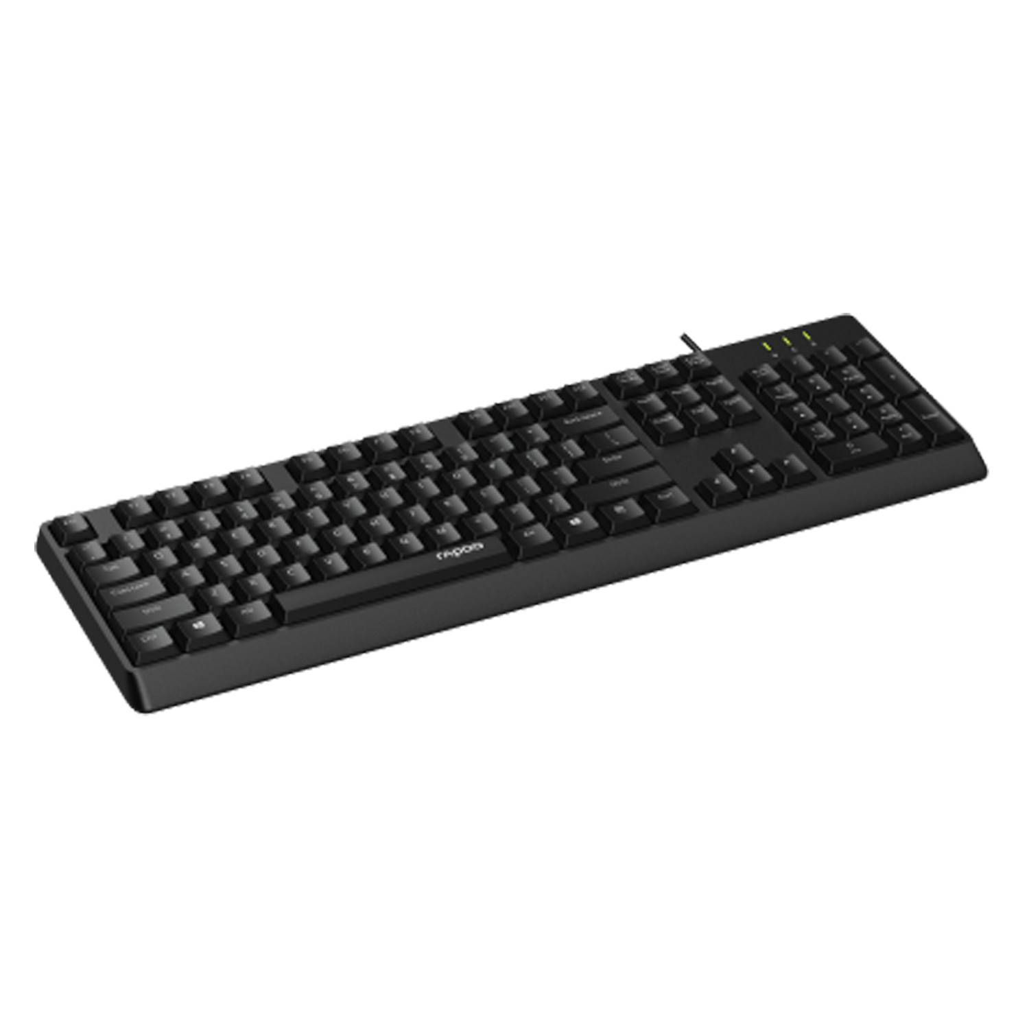 Rapoo NK1900 Wired USB Keyboard – Reliable Everyday Typing – Rebuy-Box